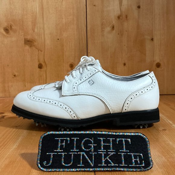 FootJoy | Shoes | Footjoy Softjoy Terrains Women 85m Leather Golf Shoes ...